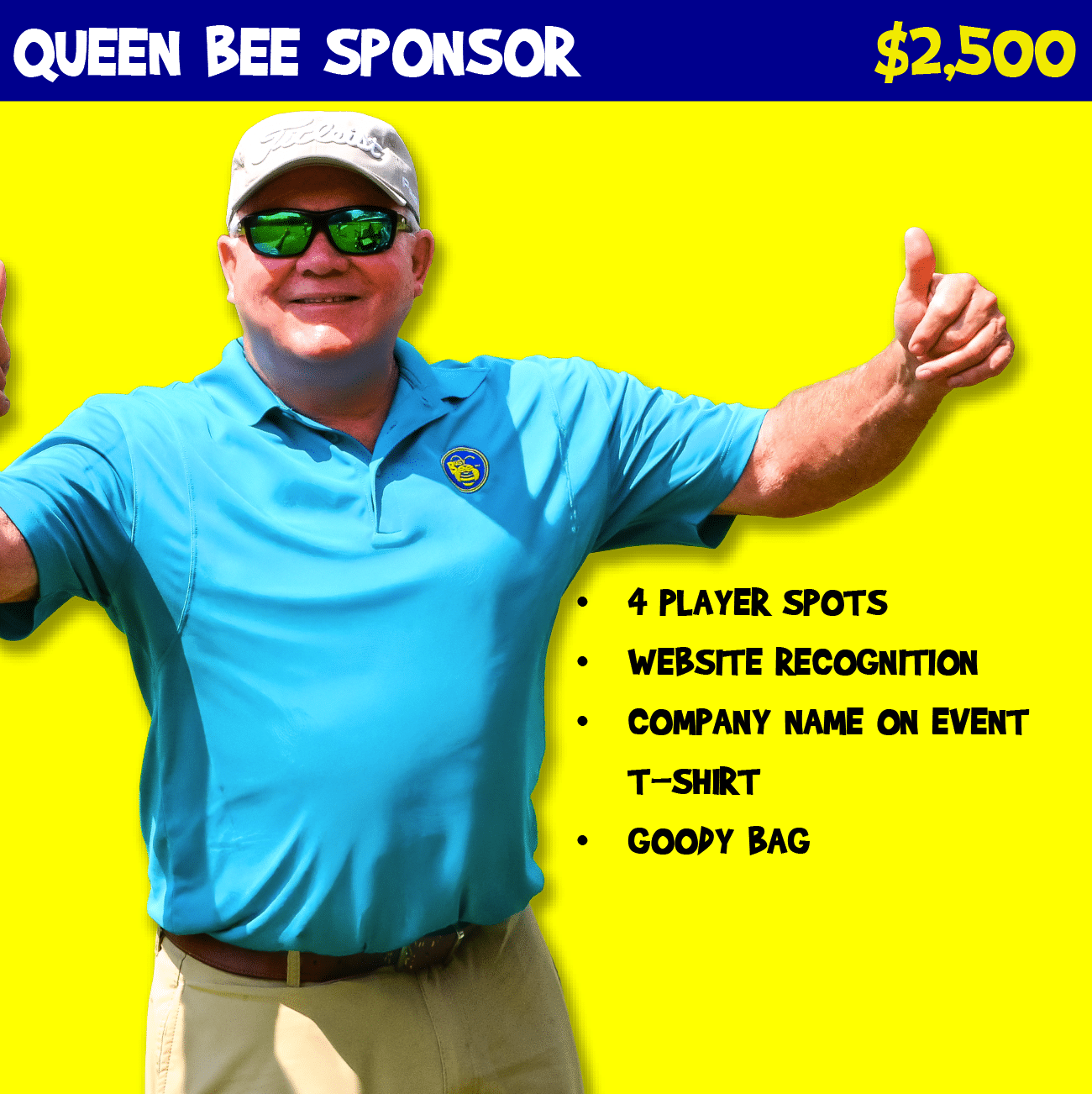QUEEN BEE SPONSOR Charity Golf Tournament - Busy Bee